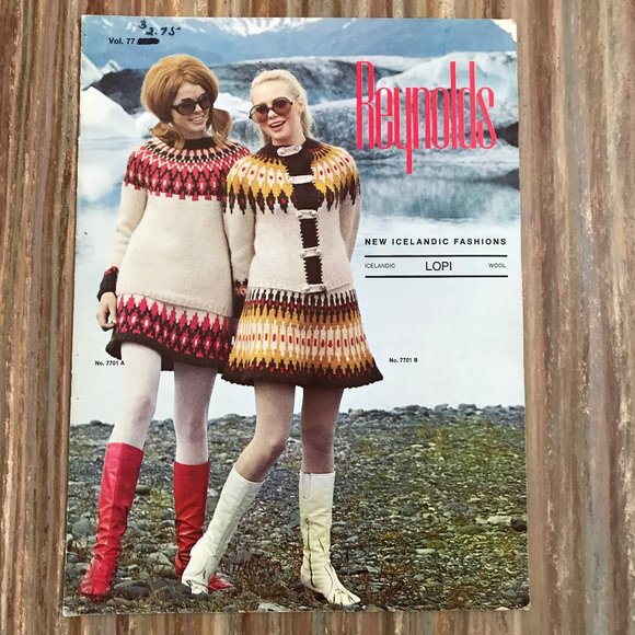 Reynolds | Office | Reynolds New Icelandic Fashions 77 Lopi Groovy ...